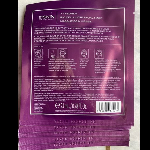 111SKIN | Skincare | Nib 11skin Harley St London Y Theorem Bio ...